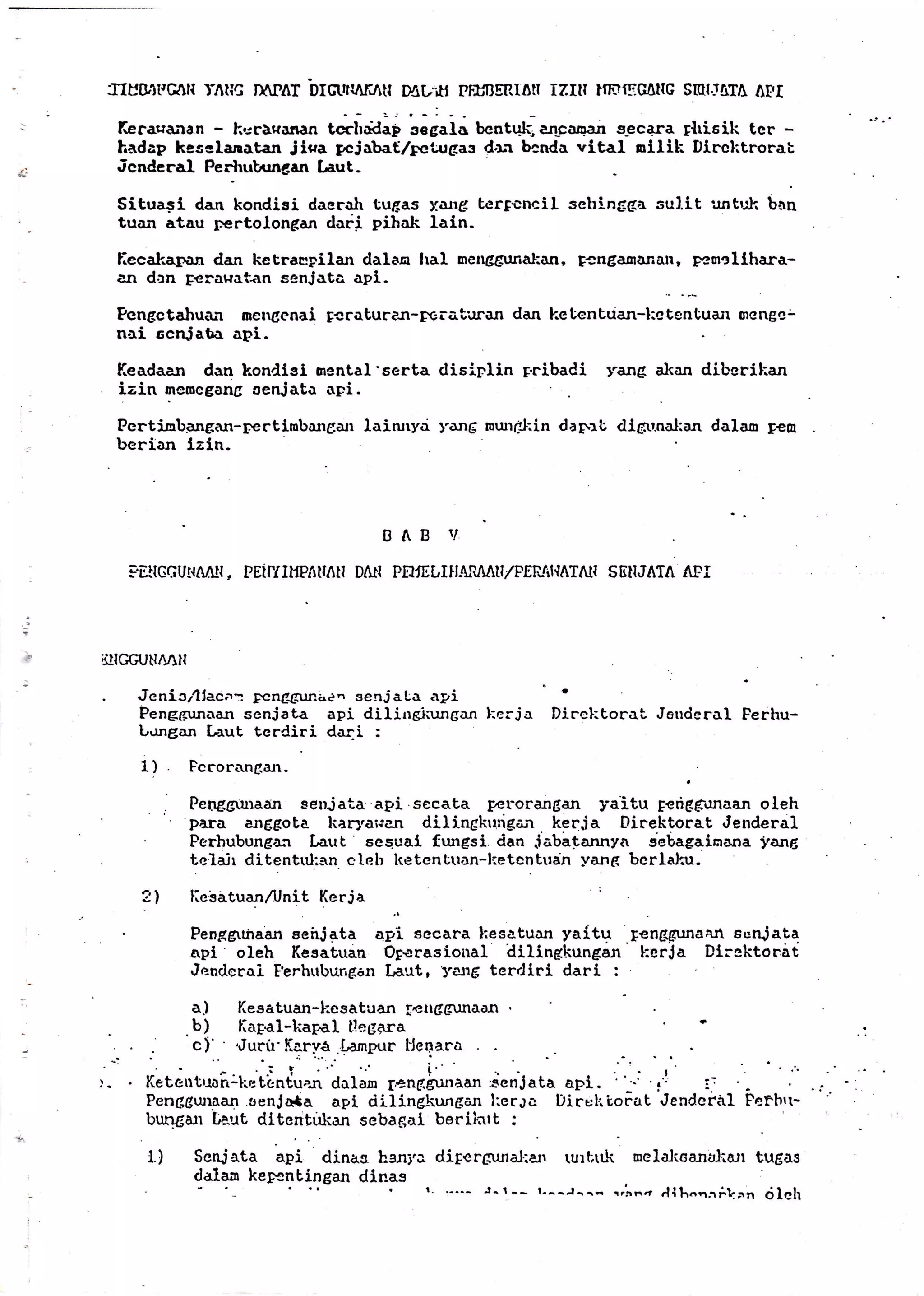 Peraturan tentang senjata api | PDF