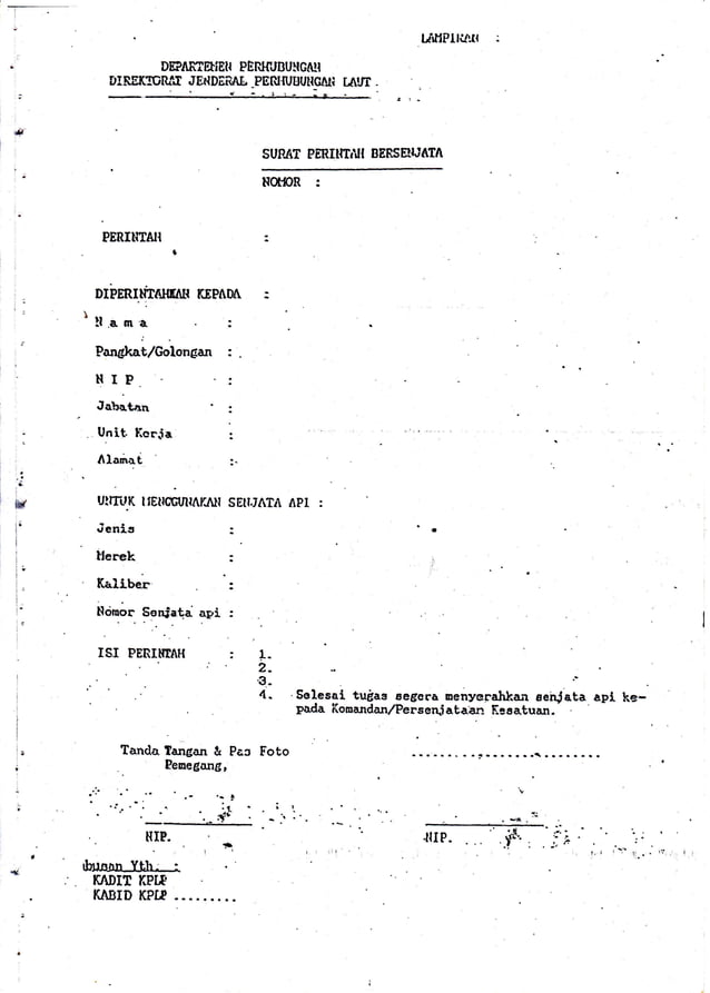Peraturan tentang senjata api | PDF