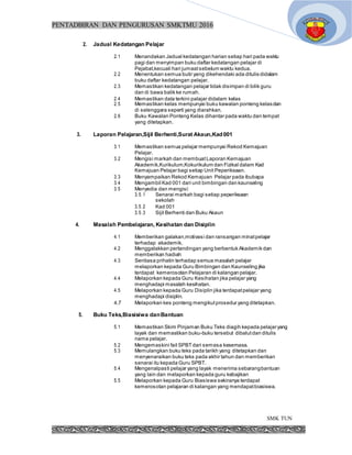 Peraturan tetap sekolah | PDF