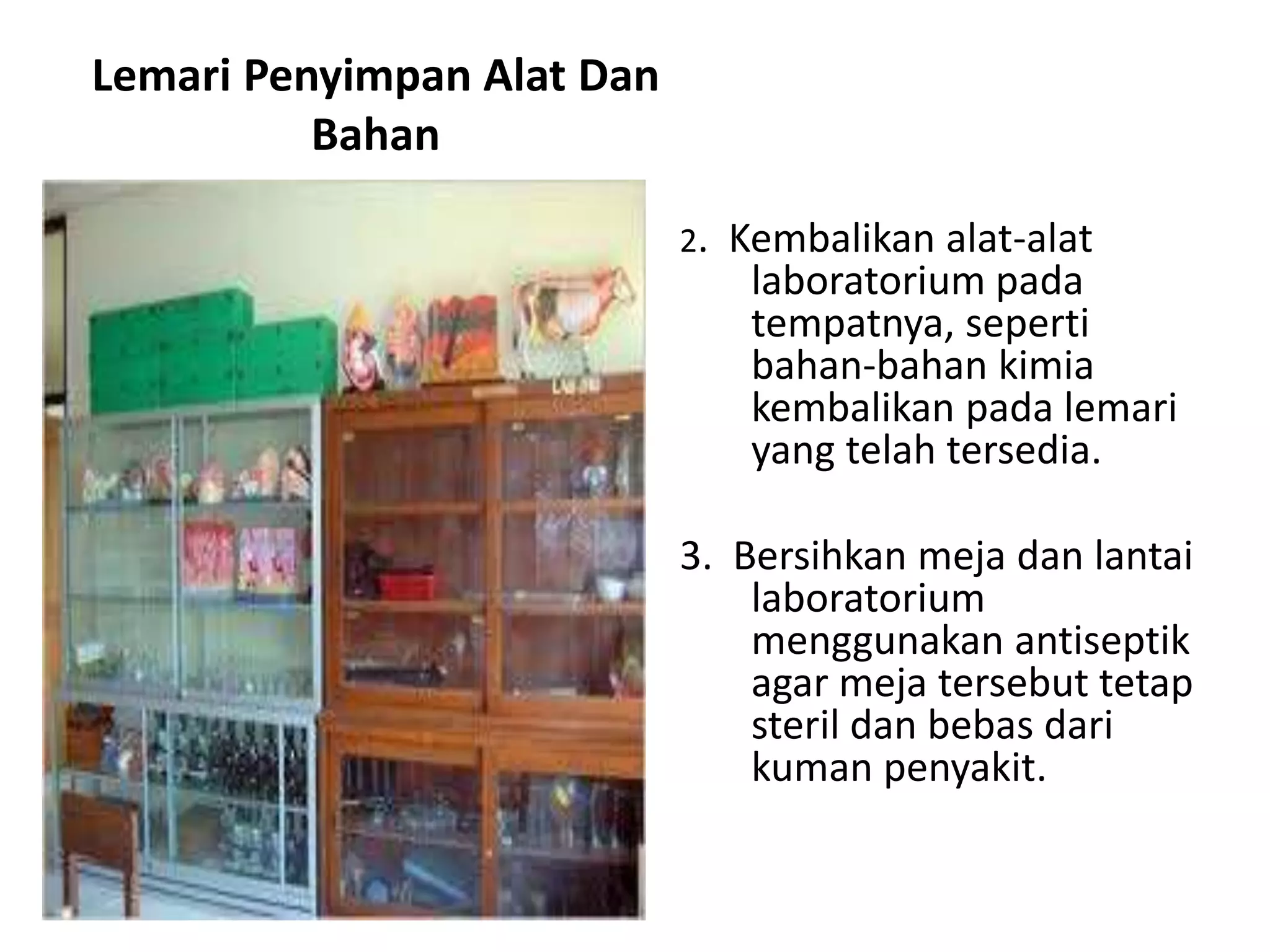 Perawatan alat bahan lab bio | PPTX