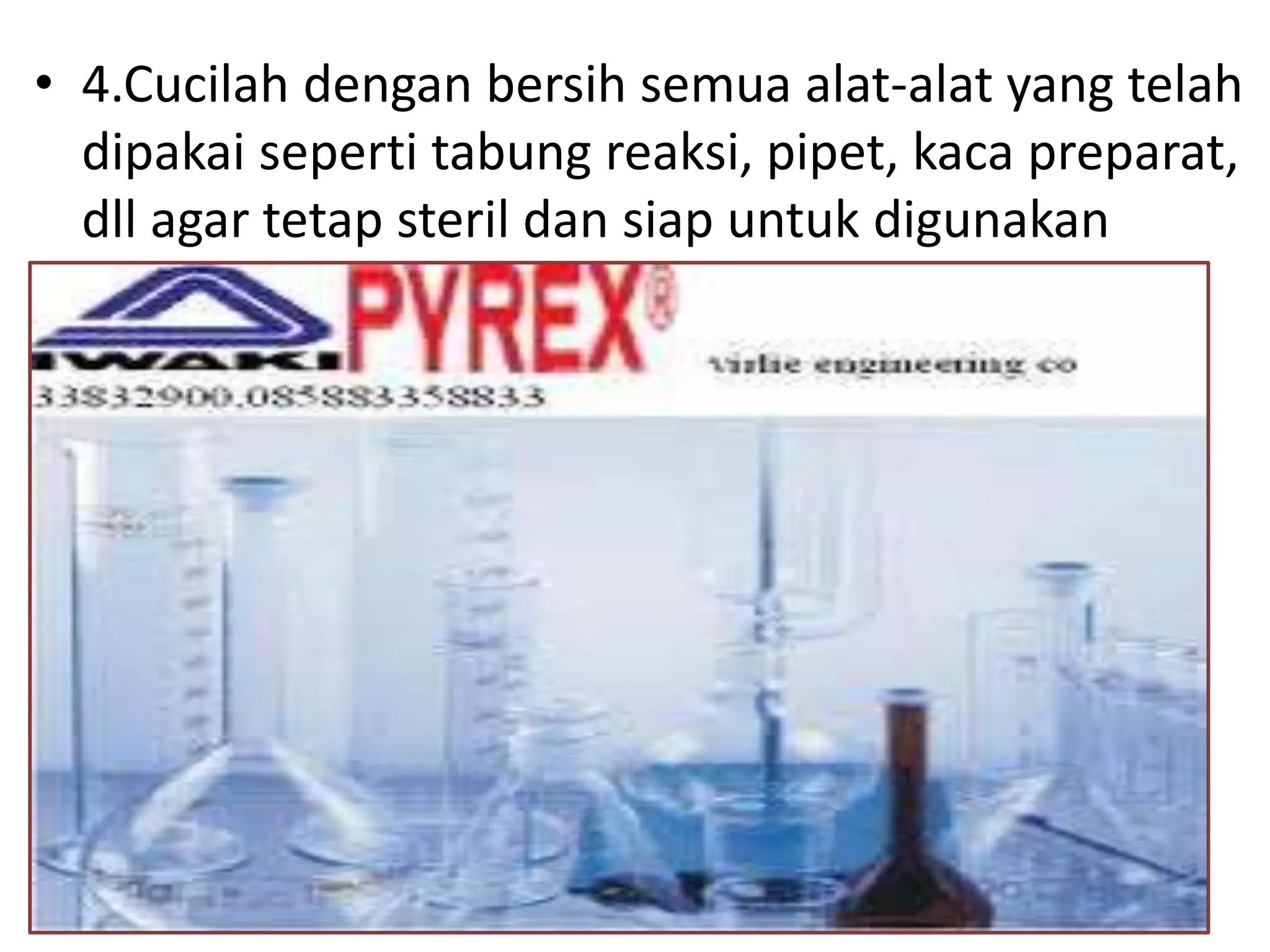 Perawatan alat bahan lab bio | PPTX