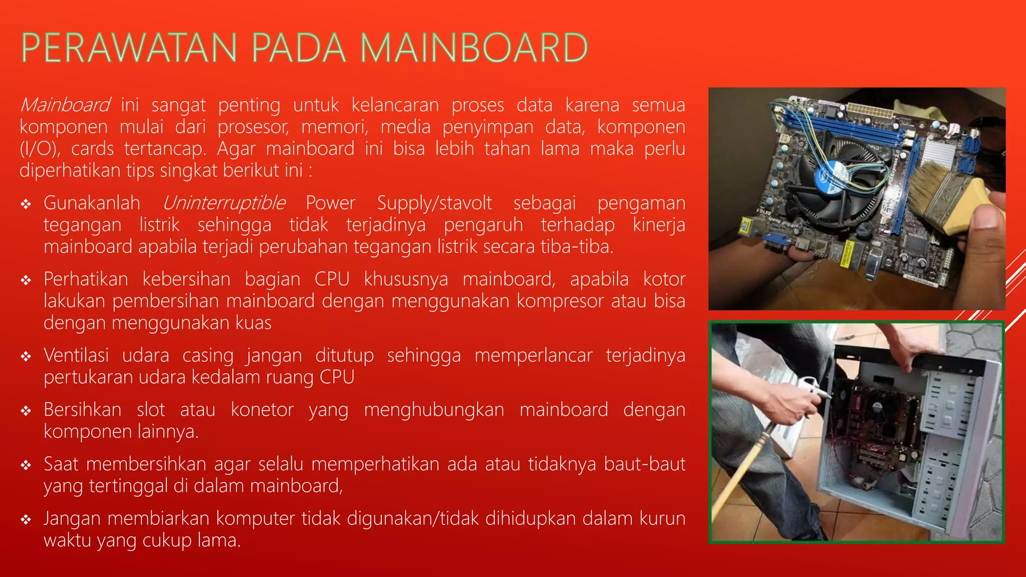 Perawatan Hardware Komputer | PPSX