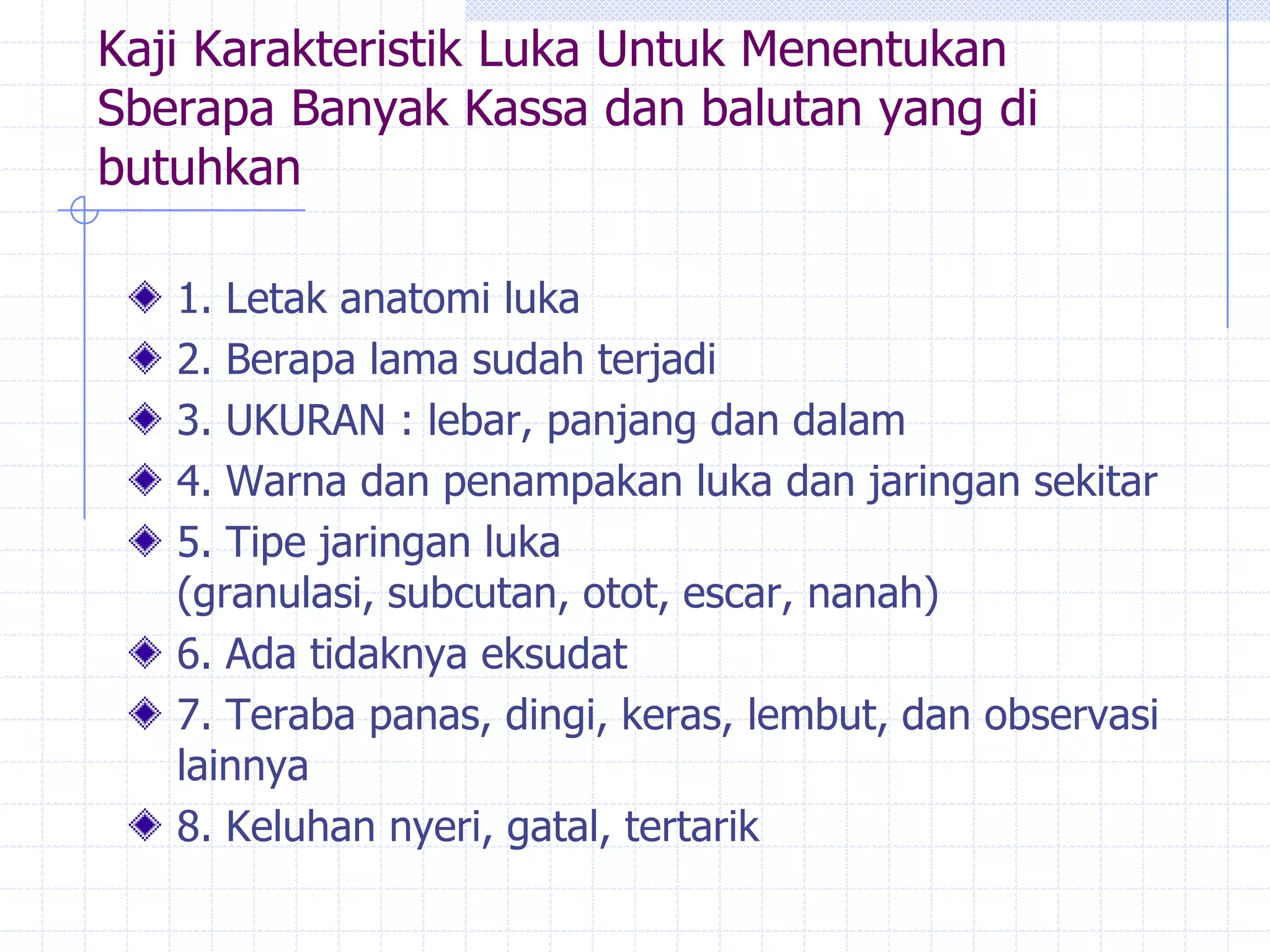 Perawatan luka | PPTX