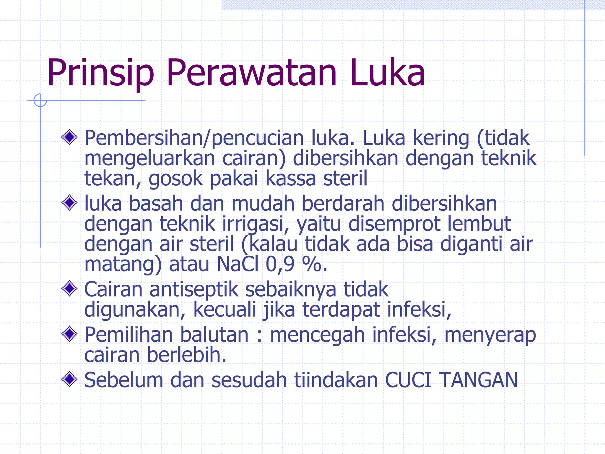 Perawatan luka | PPTX