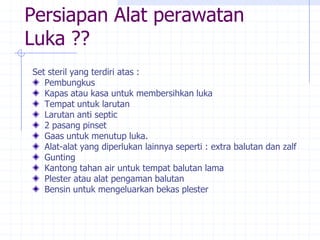 Perawatan luka | PPTX
