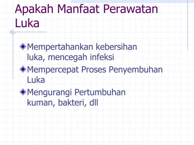 Perawatan luka | PPTX