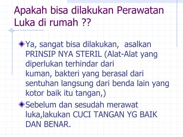 Perawatan luka | PPTX