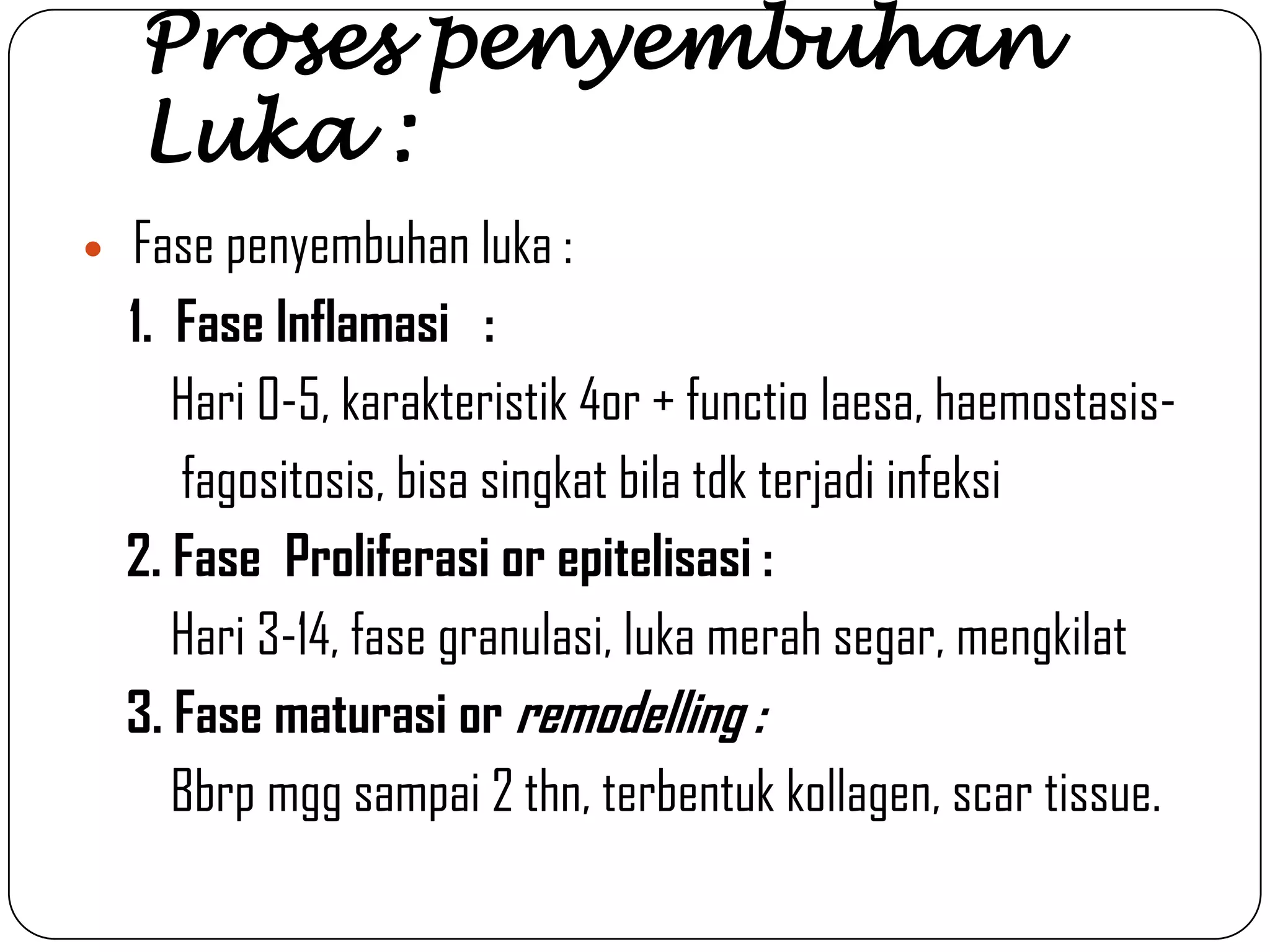 Perawatan luka | PPTX