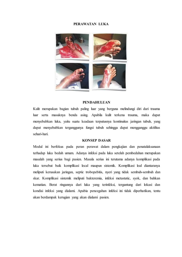 Perawatan luka 2 | PDF