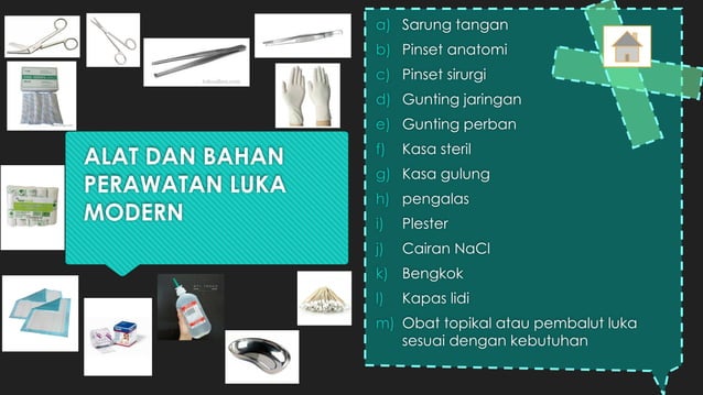 perawatan luka modern,terkini perbedaan perawatan luka konvensional | PPTX