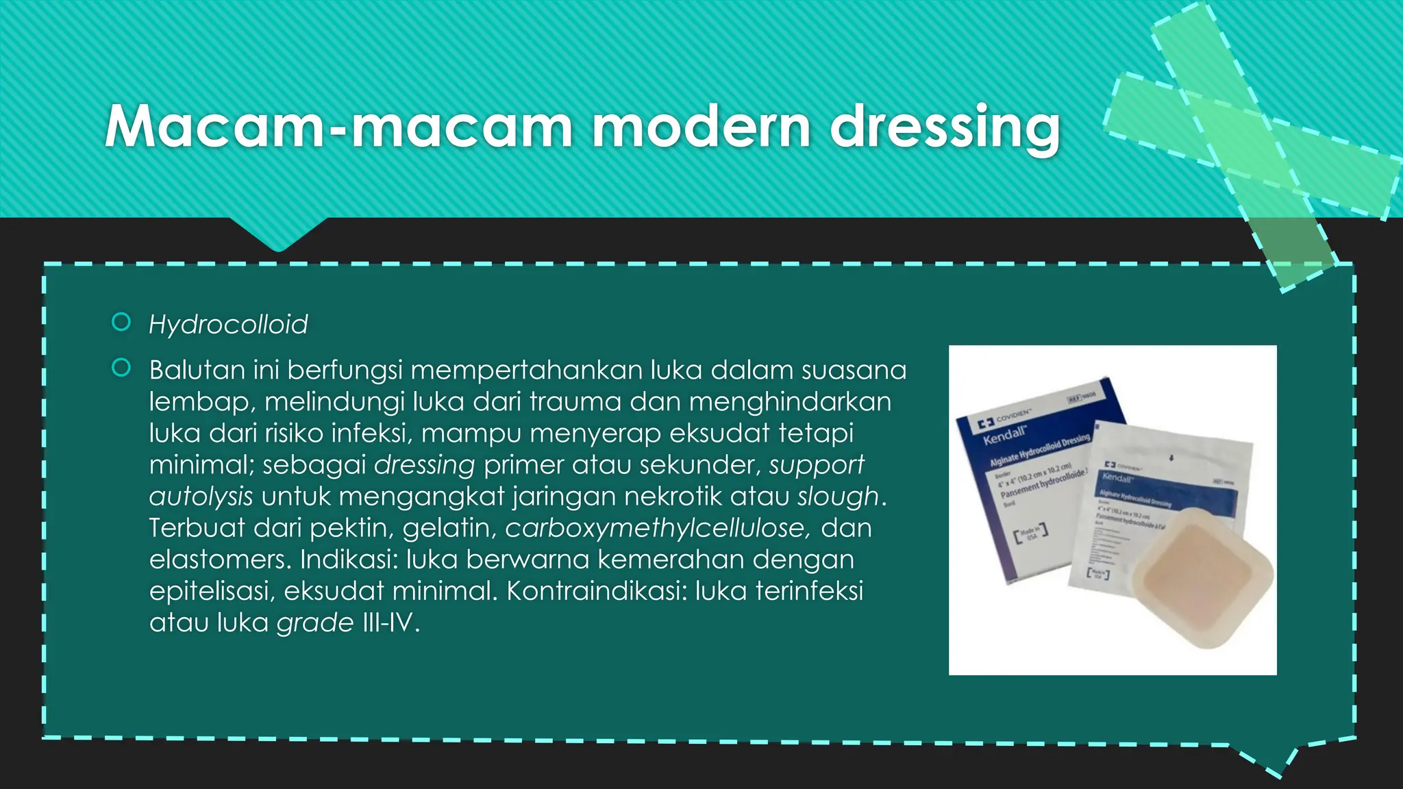 perawatan luka modern. Dhbh jsbshs jakabsj | PPTX