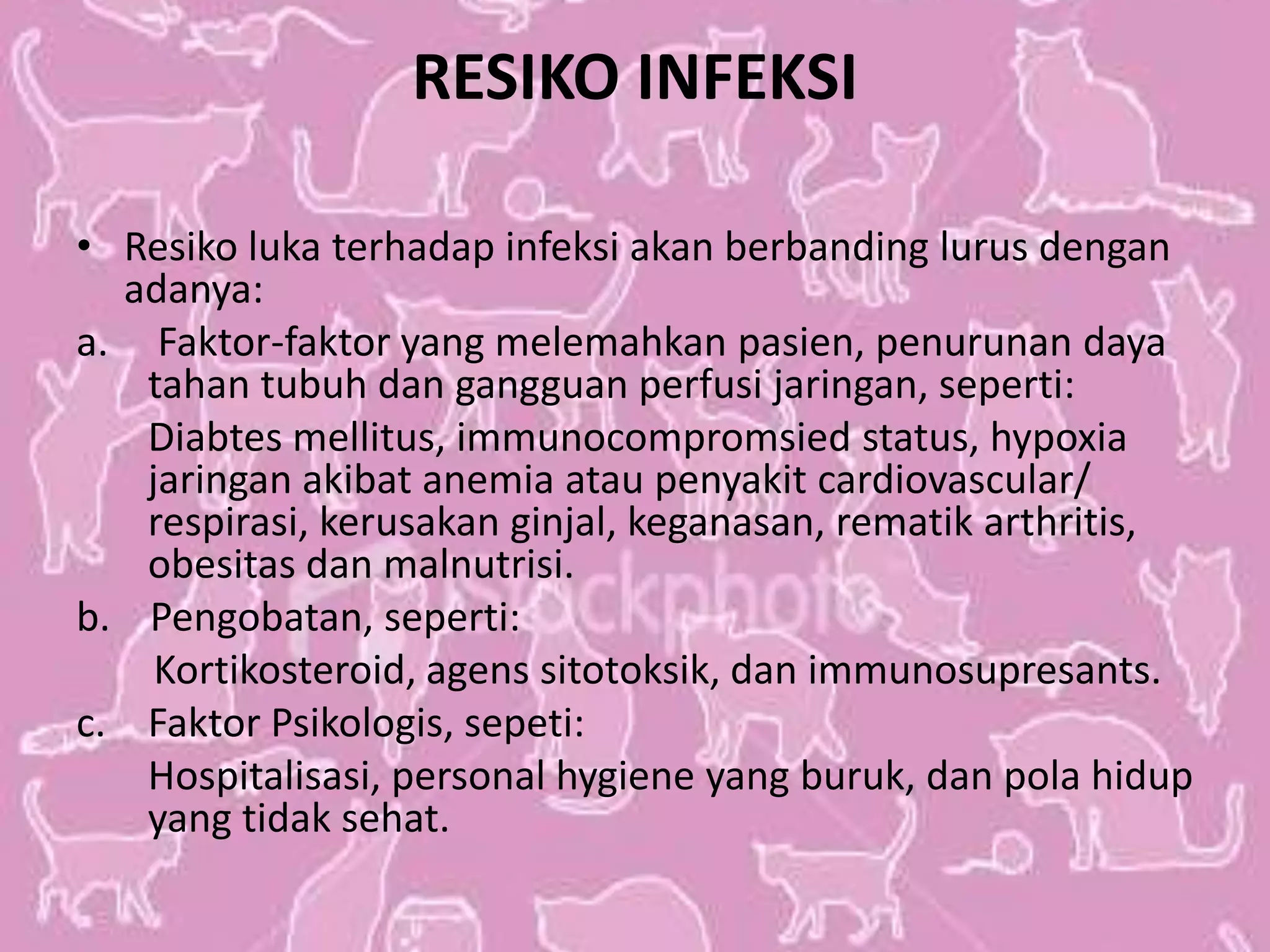 Perawatan luka terinfeksi | PPTX