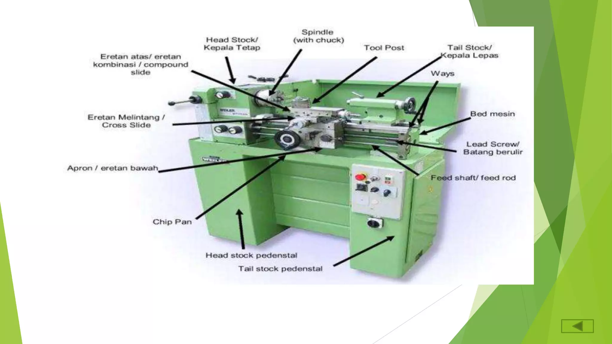 Perawatan mesin bubut | PPTX