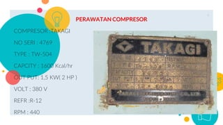 perawatan mesin refigeration dan kompresor kelompok 3 T7B.pptx