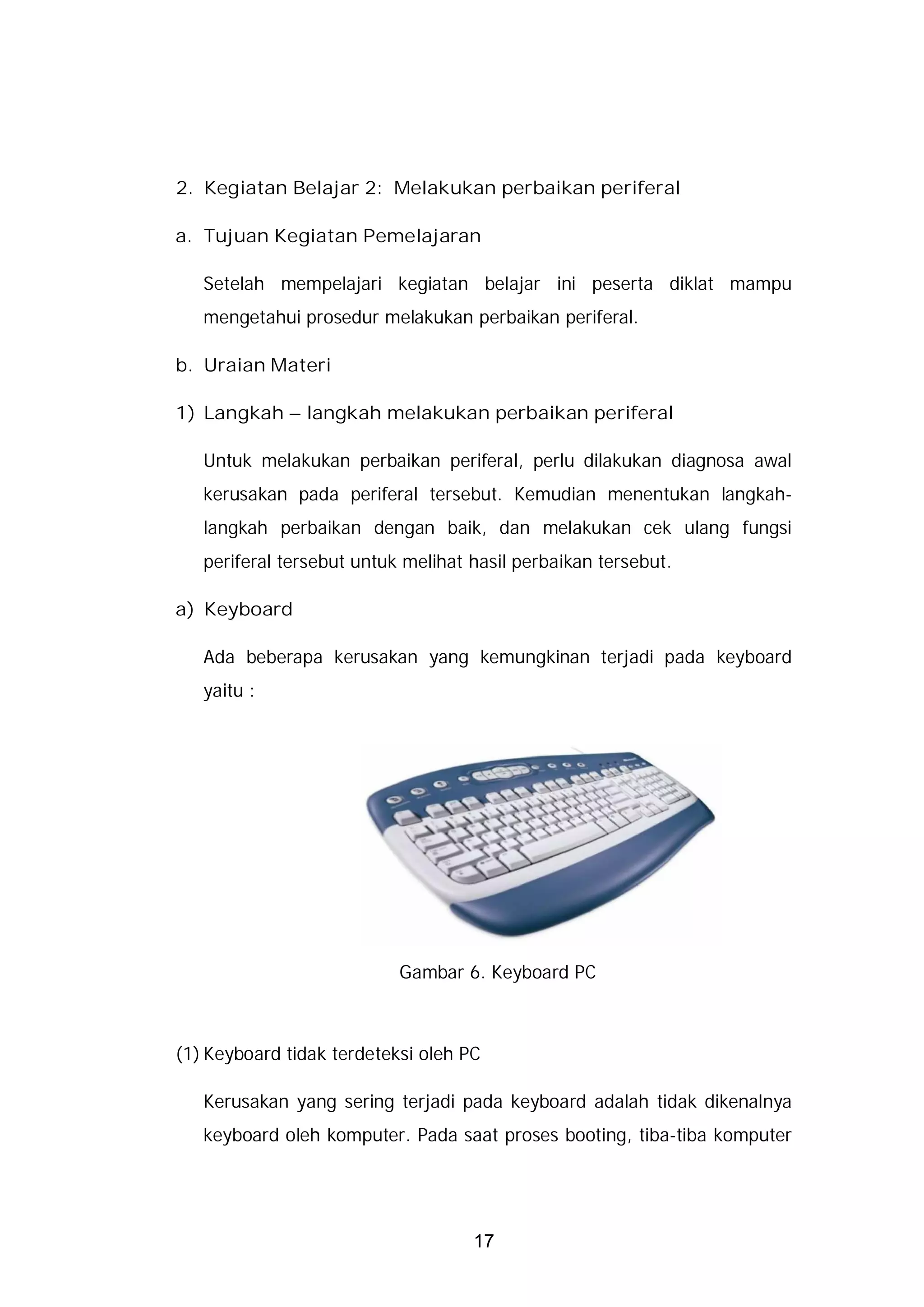 Perbaikan peripheral | PDF