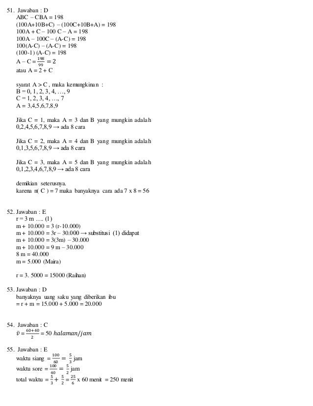 Perbaikan soal d iv tahun 2015 | PDF