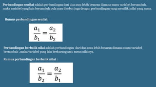 Perbandingan kelas 8 kurikulum merdeka ! | PPTX