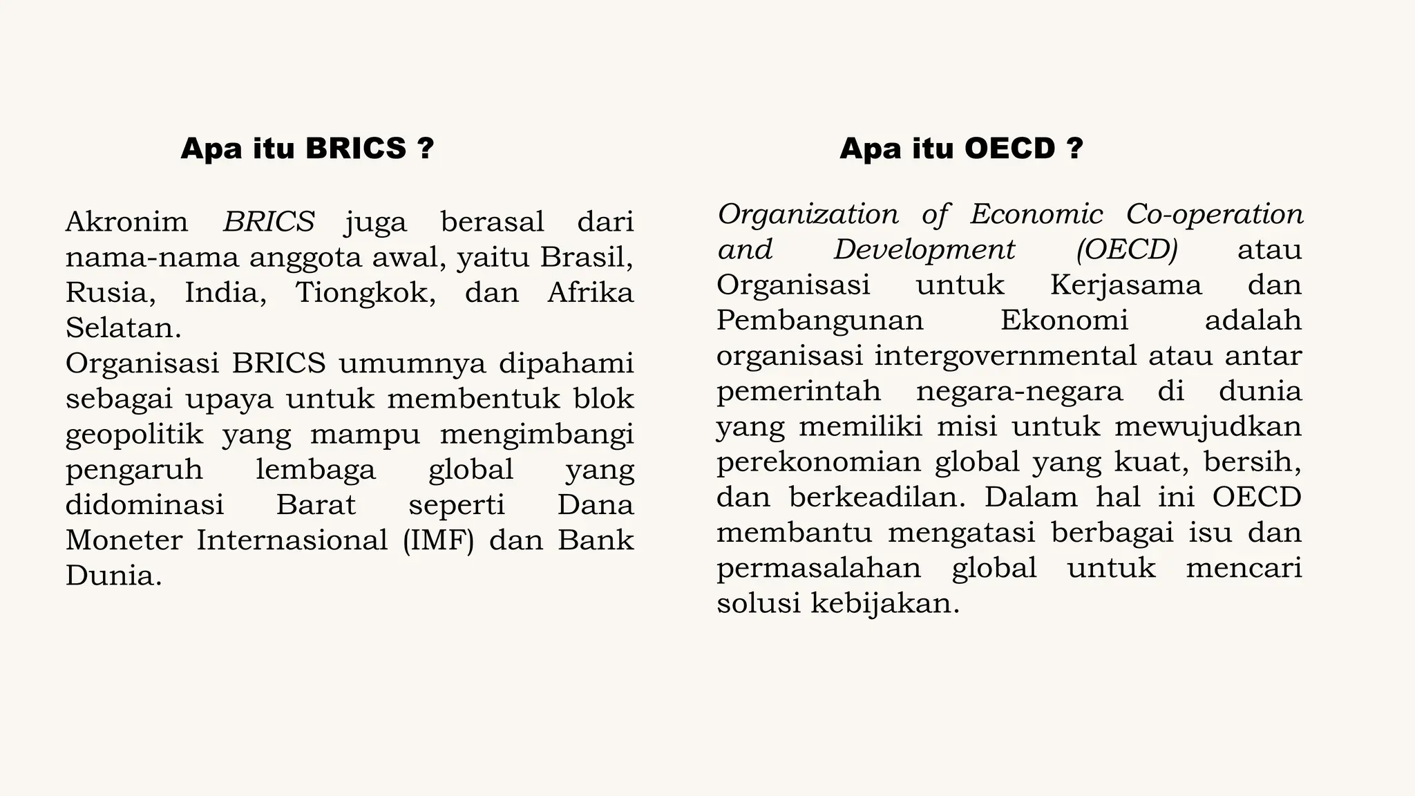 Perbandingan-Kerjasama-BRICS-dan-OECD-Bagi-Indonesia.ppt