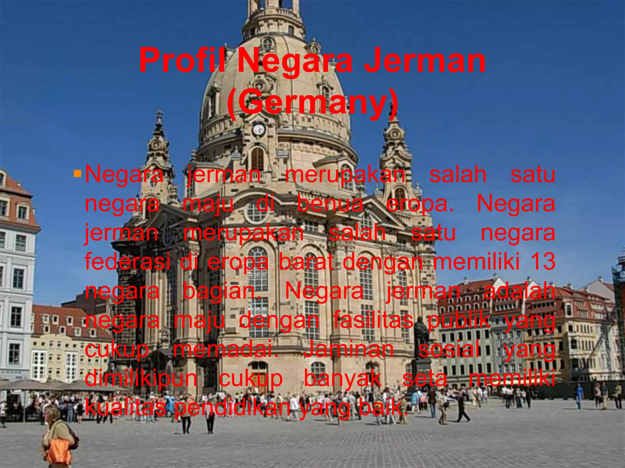 PERBANDINGAN ADMINISTRASI NEGARA DI NEGARA JERMAN DENGAN INDONESIA | PPTX