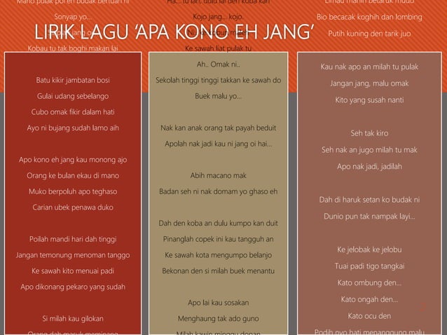 Perbandingan antara dialek negeri sembilan dengan bahasa melayu | PPTX
