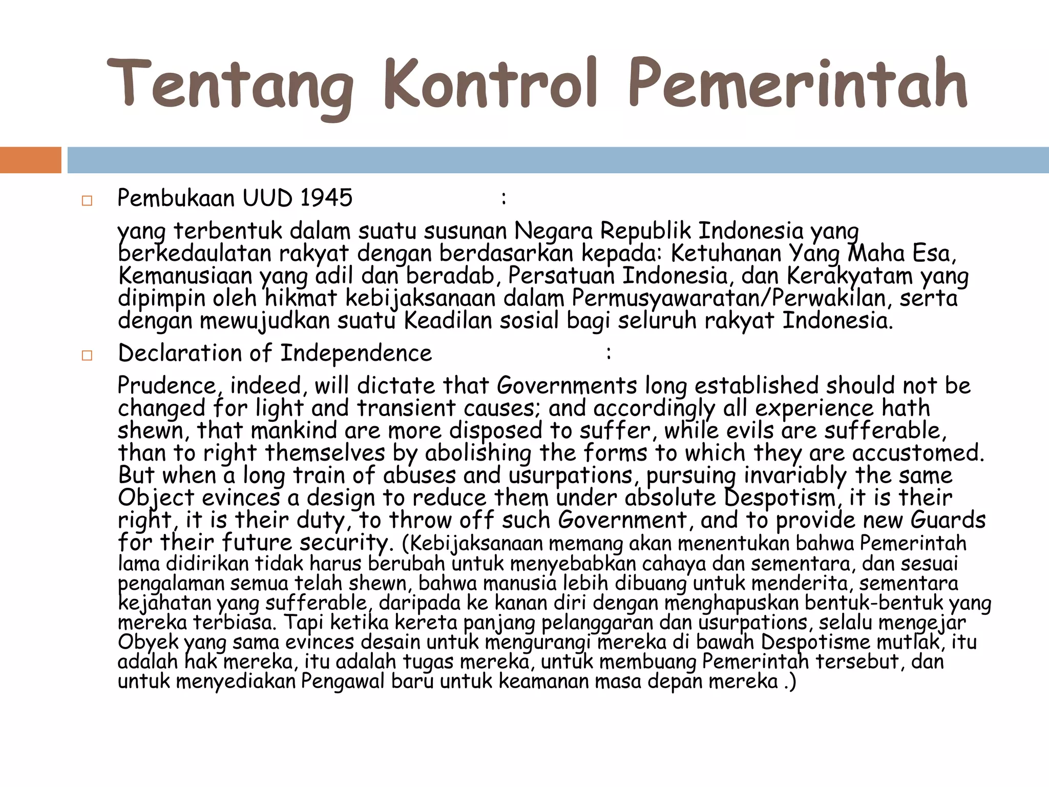 Perbandingan dasar negara | PPTX