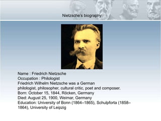 Perbandingan idea moraliti di antara aristotle dan nietzsche | PPTX