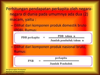 Perbandinganpdbdanpendapatanperkapitaindonesiadengan 110327193718 ...