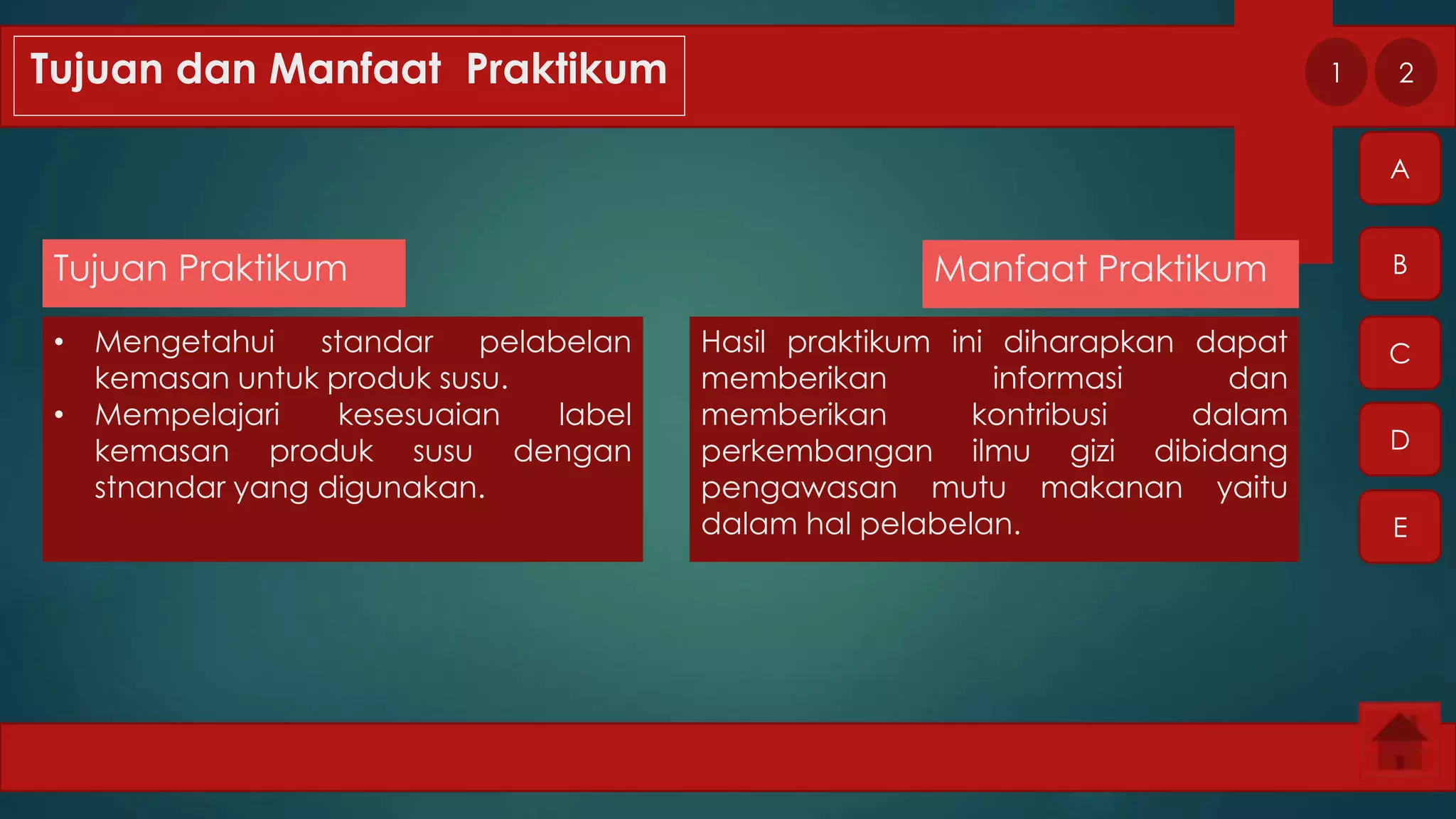 Perbandingan Produk dengan Standar Mutu Pelabelan | PPTX
