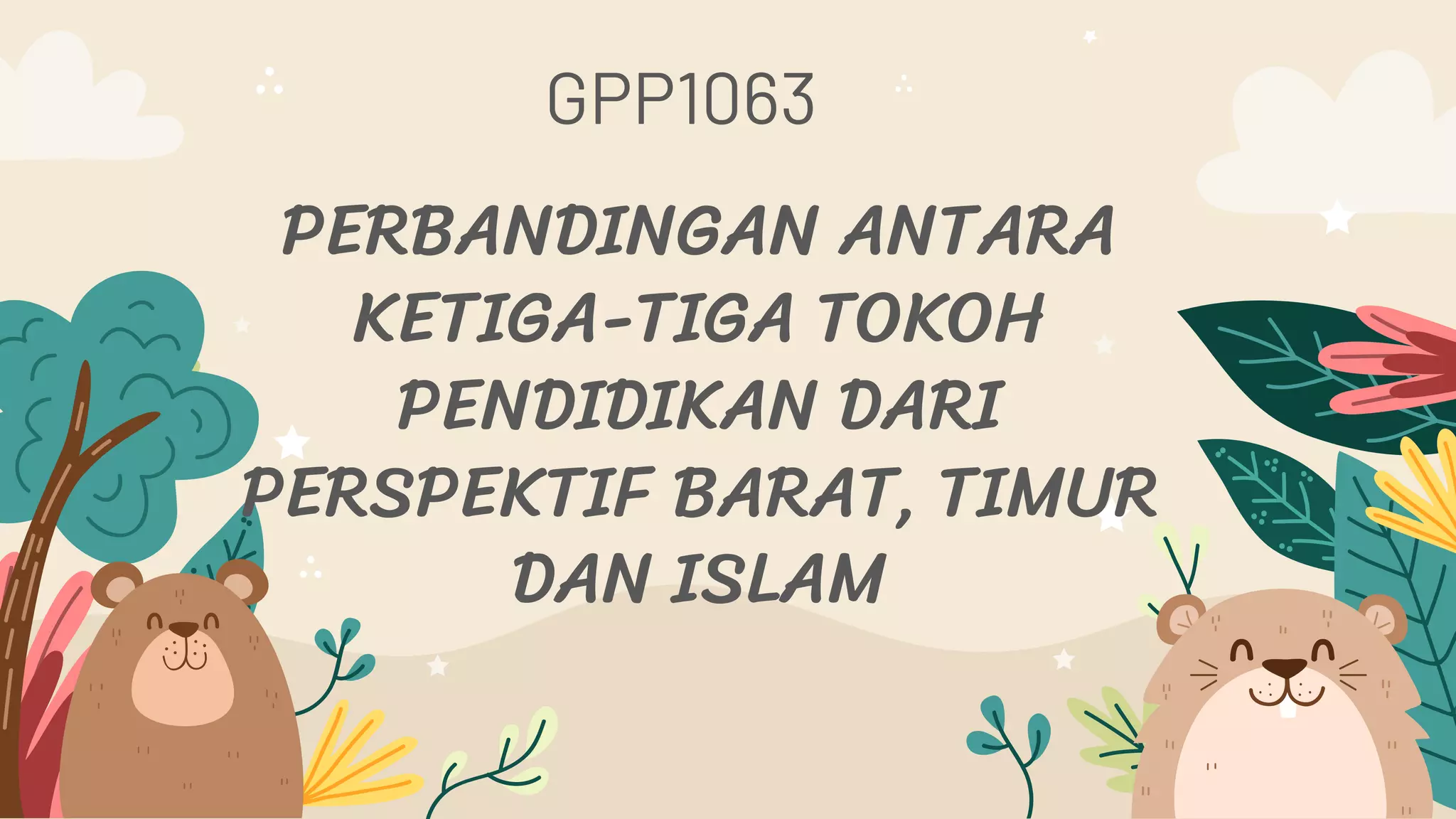 Perbandingan pendapat tokoh pendidikan | PPTX
