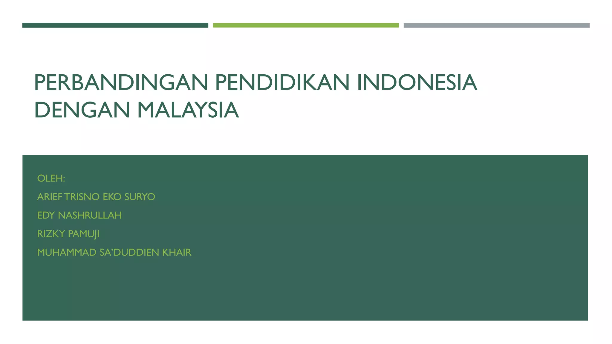 Perbandingan Pendidikan Indonesia dengan Malaysia.pdf
