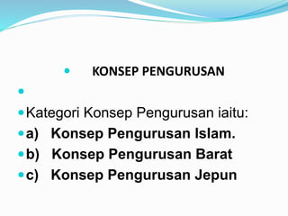 Perbandingan pengurusan | PPT