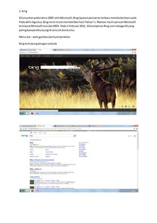 Perbandingan search engine | DOCX