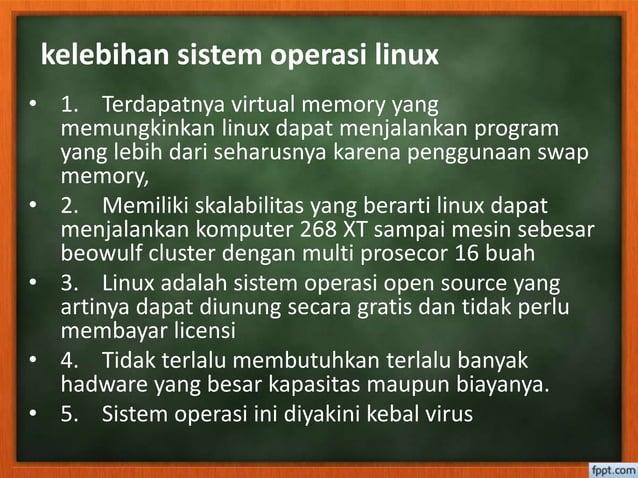 Perbandingan sistem operasi windows dan linux | PPTX