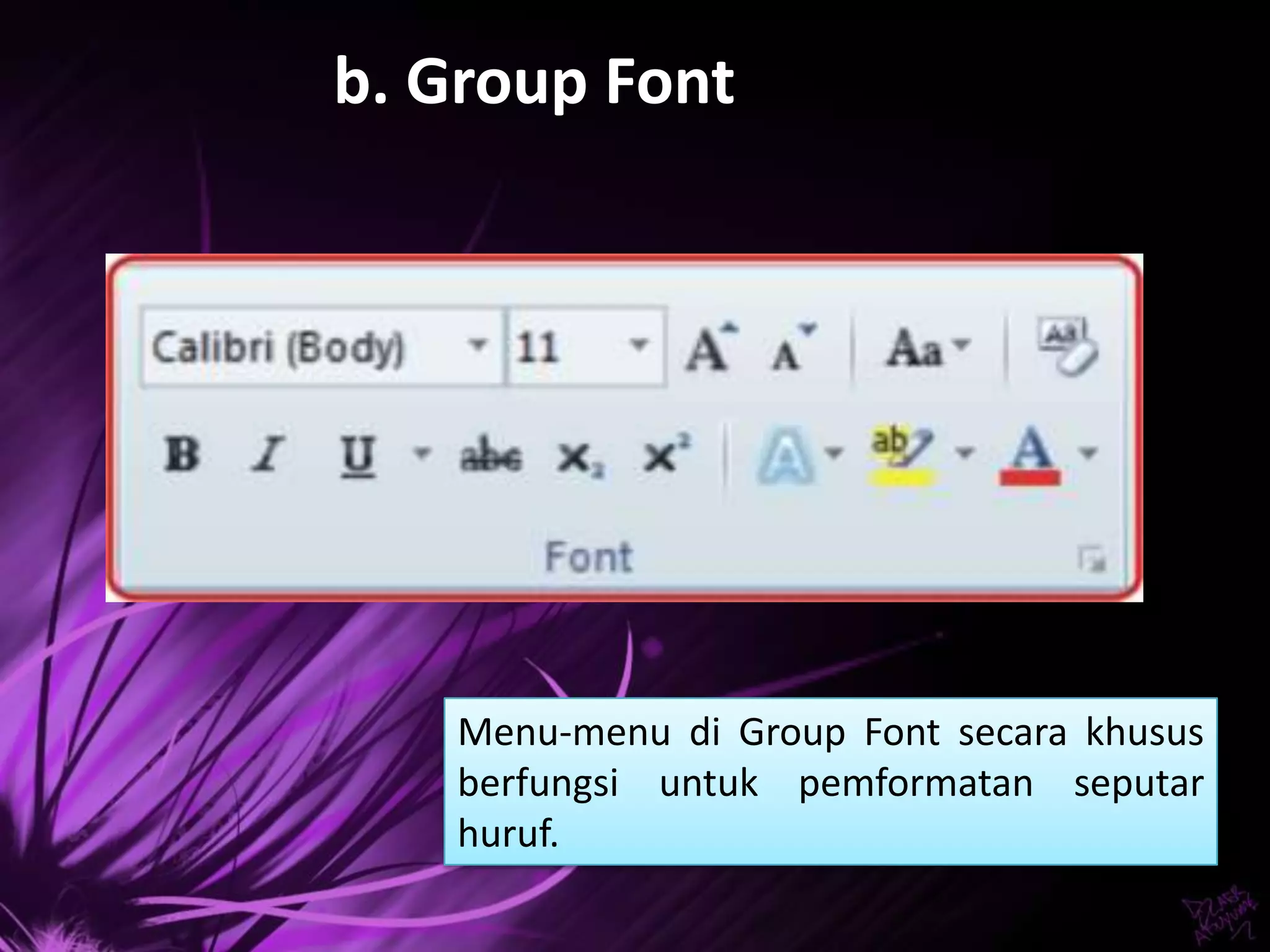 Perbedaan antara tab, ribbon | PPTX