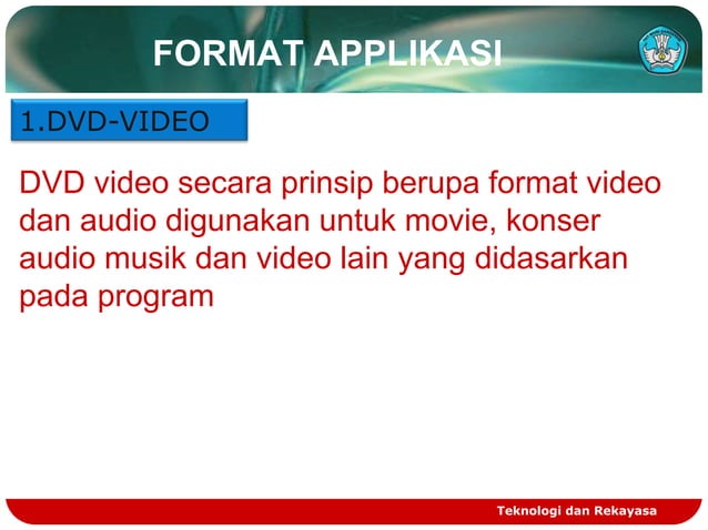 Perbedaan antara vcd dan dvd | PPT