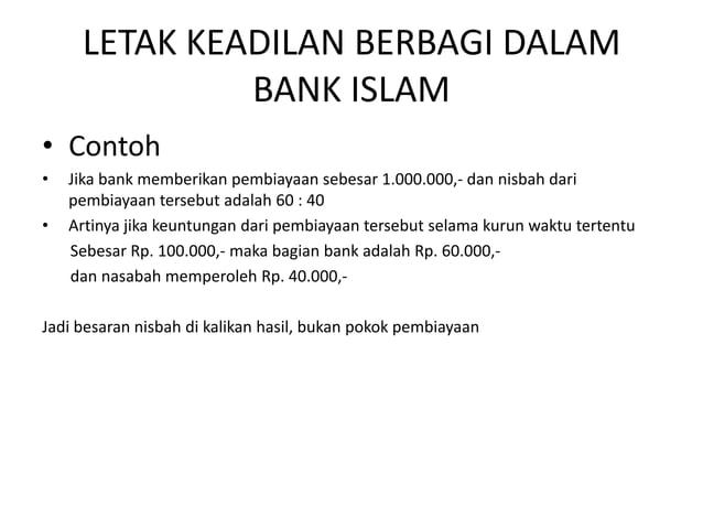 Perbedaan bank konvensional dan bank islam | PPT