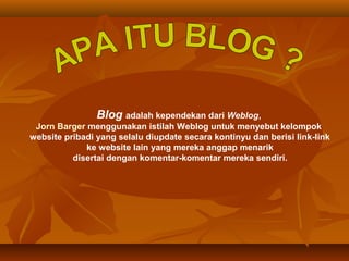 Perbedaan blogspot dan wordpress | PPT