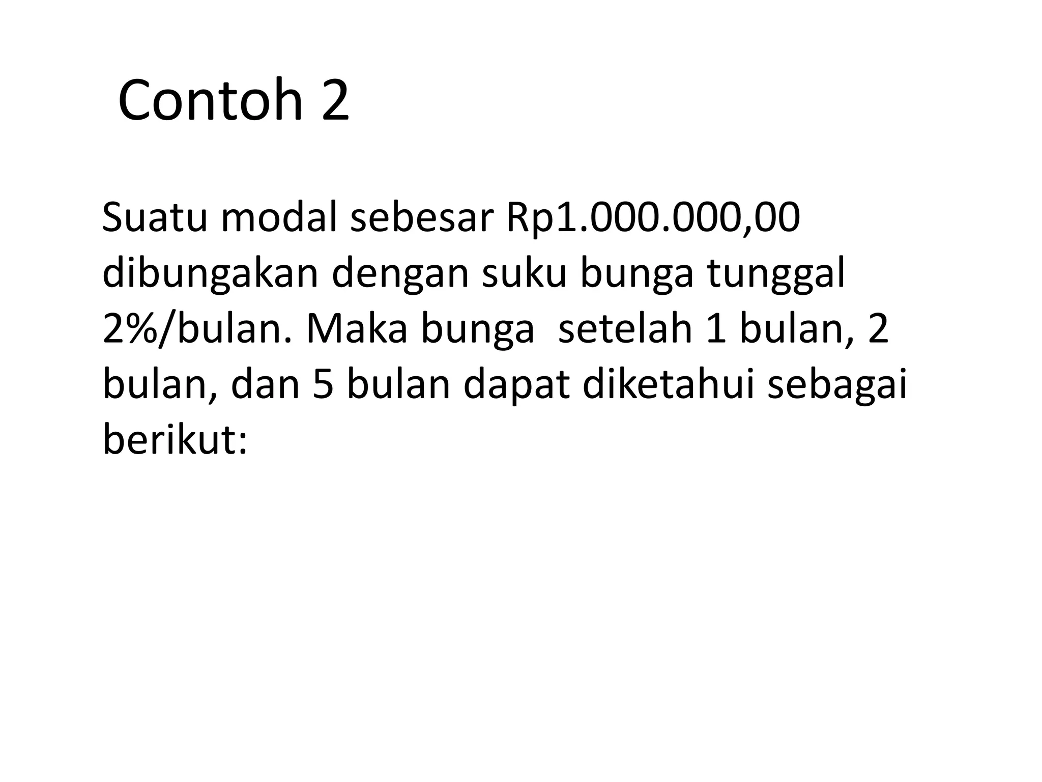 Perbedaan bunga tunggal dan bunga majemuk | PPTX
