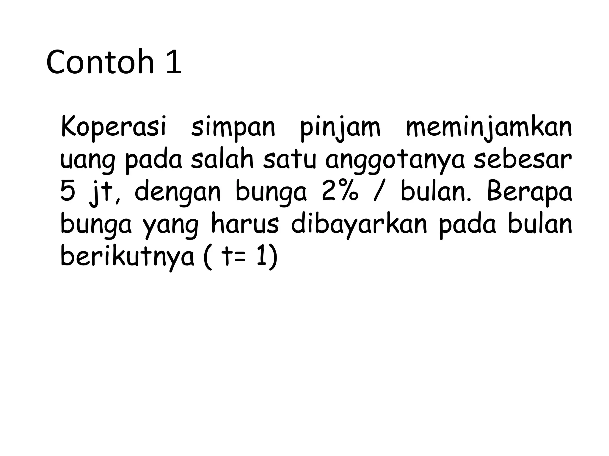 Perbedaan bunga tunggal dan bunga majemuk | PPTX
