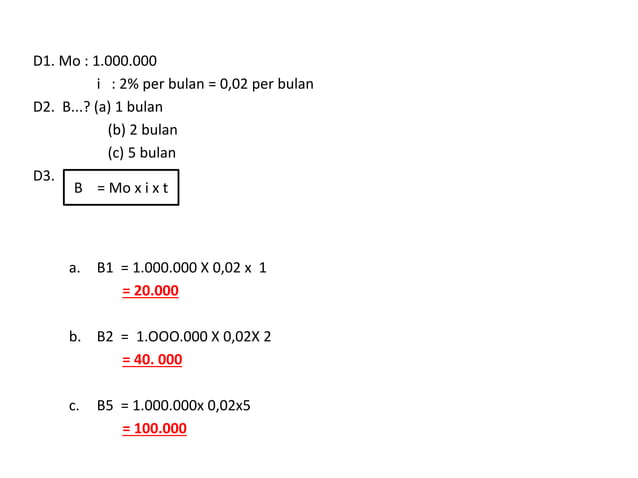 Perbedaan bunga tunggal dan bunga majemuk | PPTX