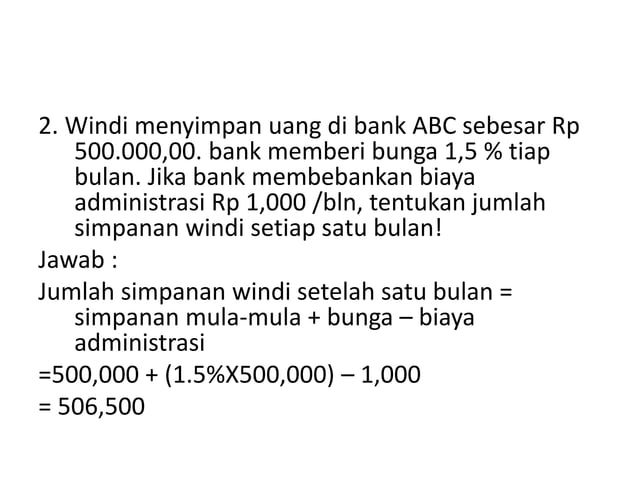 Perbedaan bunga tunggal dan bunga majemuk | PPTX