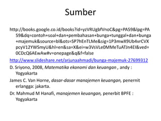 Perbedaan bunga tunggal dan bunga majemuk | PPTX