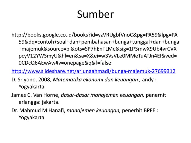 Perbedaan bunga tunggal dan bunga majemuk | PPTX