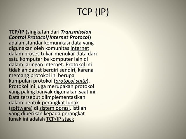 PERBEDAAN DHCP DAN IP | PPT