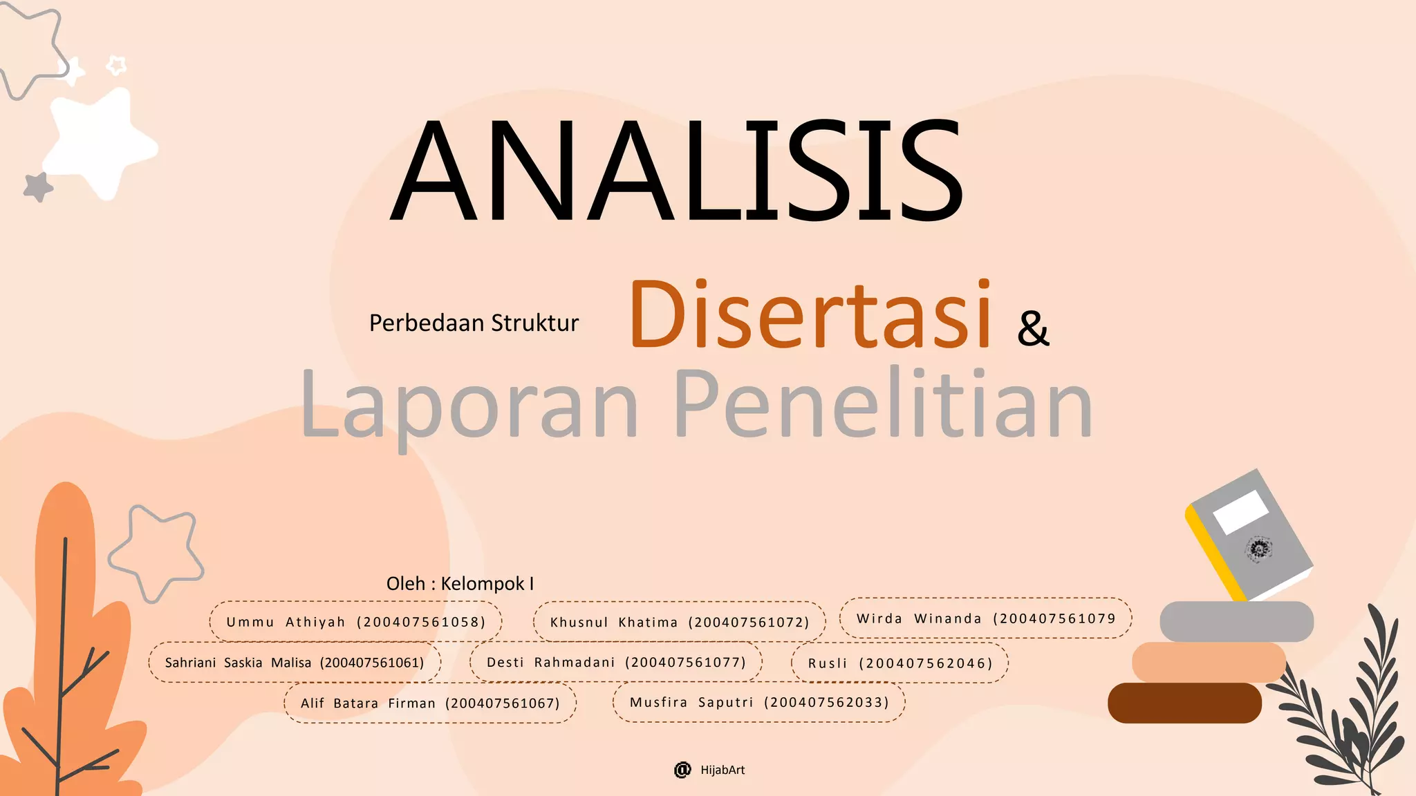 Perbedaan Disertasi dengan Laporan Penelitian.pptx