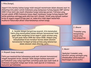 Perbedaan ekonomi islam dengan ekonomi umum | PPTX