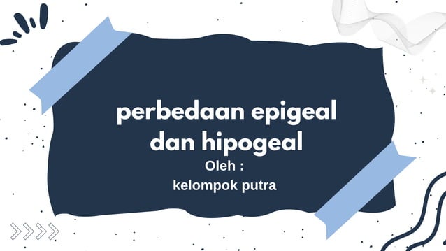 perbedaan epigeal dan hipogeal yang perlu diketahui | PDF