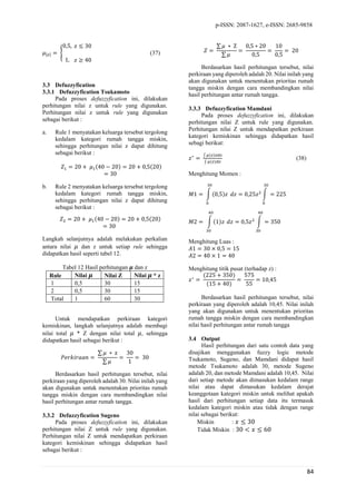 Perbedaan fuzzy logic, tsukamoto, sugeno | PDF