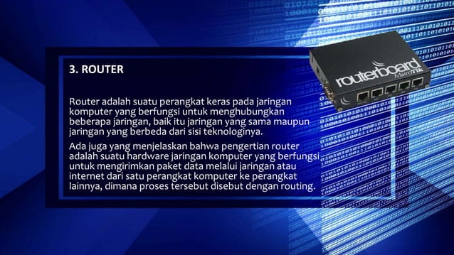 Perbedaan hub,switch dan router | PPT