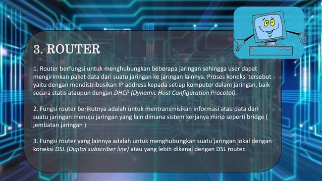 Perbedaan hub,switch dan router | PPT